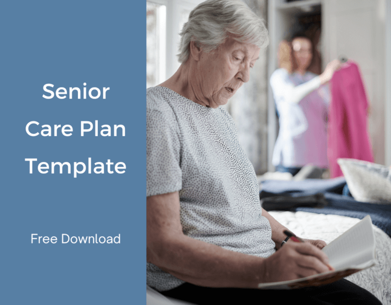 Senior Care Plan Template – Free Download